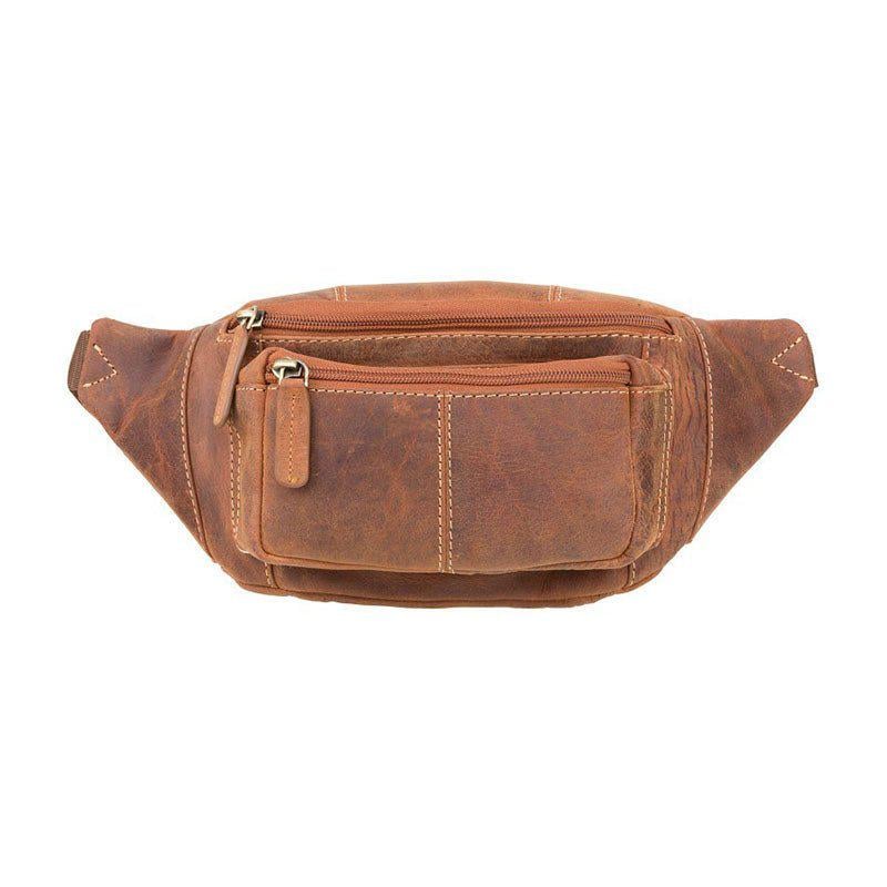 ᐉ Поясна сумка шкіряна Visconti 720 Bumbag Oil Tan (720 OIL TAN ...