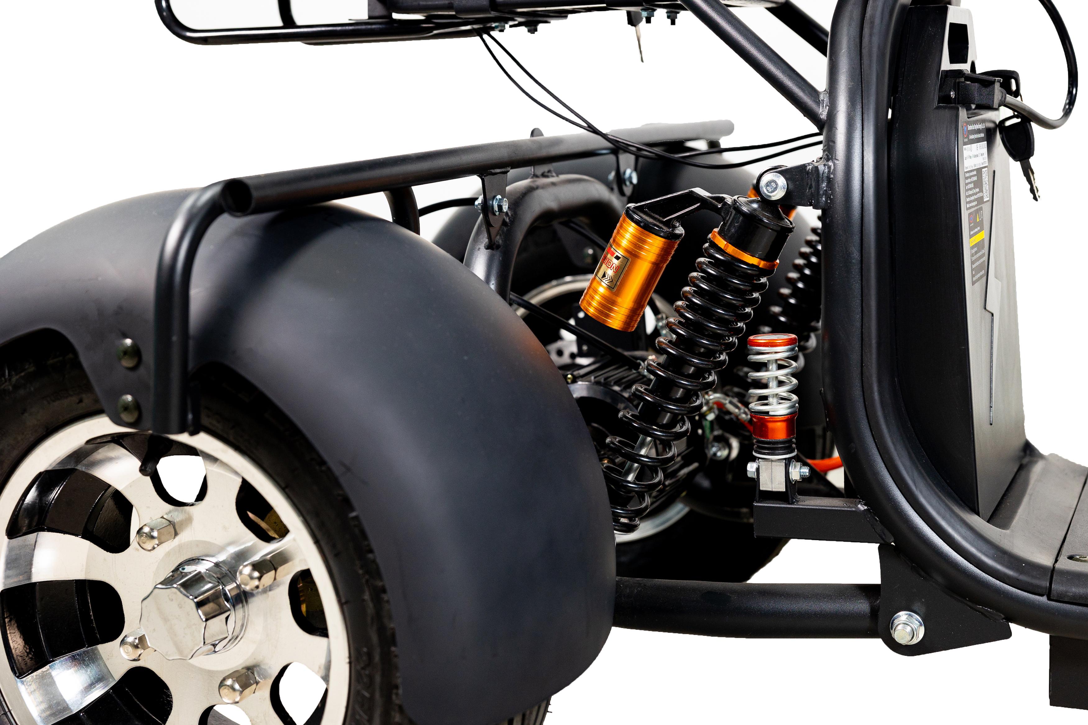 ᐉ Электроскутер ATLAS Hunter 2500 W Black (2009) • Купить в Киеве ...